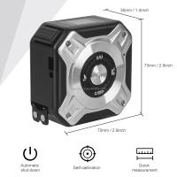 China Multifunction USB Charging Laser Distance Meter 40m Range Tape Measure Electronic Ruler Infrared Measuring Tool for sale