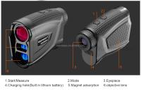 China Laser Rangefinder 600M with Flagpole Lock Vibration for Golf Hunting Handheld Distance Measure for sale