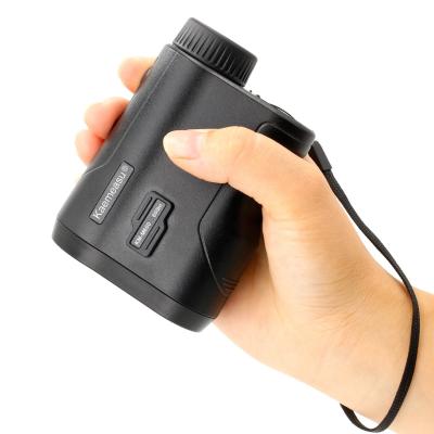 China Telescope Laser Rangefinder 600M Portable USB Charging Monocular Golf Hunting Distance Meter for sale
