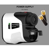 China 6.5X Laser Rangefinder 450m-1000m Golf Distance Meter with Slope and Speed Measurement for sale