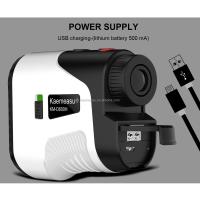 China 6.5X Laser Rangefinder 450m-1000m Golf Distance Meter with Slope and Speed Measurement for sale