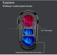 China 6X Laser Golf Rangefinder 1000m Hunting Distance Meter with Speed and Angle Measurement for sale