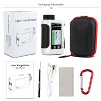 China Outdoor Hunting Golf Laser Range Finder 600m LCD Screen IP54 Waterproof with Data Broadcast for sale