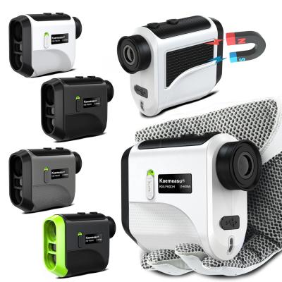 China 6.5X Laser Rangefinder 5-1000m Golf Hunting Distance Meter with Slope Switch IP54 for sale