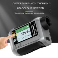 China Intelligent Voice Golf Laser Rangefinder 1200m with LCD Screen Outdoor Sport Telescope for sale