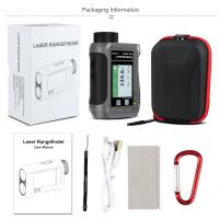 China Intelligent Voice Golf Laser Rangefinder 1200m with LCD Screen Outdoor Sport Telescope for sale