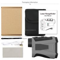 China 6.5X Golf Laser Rangefinder 5-1000m with Slope and Speed Measurement for Outdoor Sports for sale