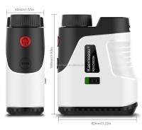 China 6.5X Laser Rangefinder 5-1000m Hunting Golf Distance Meter Optical Telescope for Outdoor Sport for sale