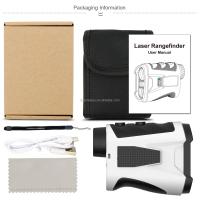 China 6.5X 1000m Laser Rangefinder Golf Hunting Speed Slope Measurement Magnetic for sale