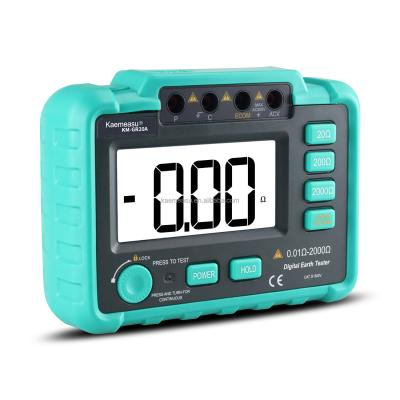 China GR20A AC 200V Grounding Resistance Tester with 20Ω-2000Ω Range and 0.01Ω Resolution for Electrical Safety Testing for sale