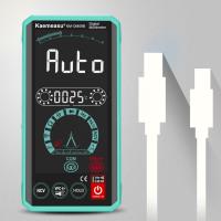 China Touch Screen Digital Multimeter with Voice Control - True RMS, AC 750V/DC 1000V, 600mA Current Range, USB Charging for sale
