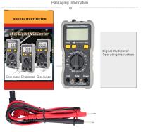 China KM-DM05 Series Digital Multimeter 6000 Count Display with True RMS Auto Range Voltage Current Resistance Testing for sale
