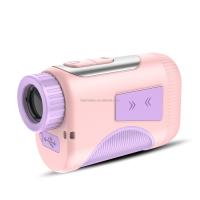 China Mini Golf Rangefinder 600m Laser Range Finder for Women Children 6.5X Magnification for sale