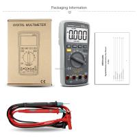 China KM-DM03B Professional Digital Multimeter with True RMS Auto Range 1000V DC Voltage 10A Current Measurement for sale