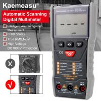 China OEM ODM Smart Multimeter 6000 Counts True RMS Handheld Digital Multimeter 1000V DC 750V AC for sale