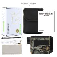 China Custom Golf Laser Rangefinder 6X Magnification 1000m Distance Meter Hunting for sale
