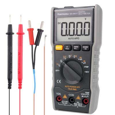 China OEM ODM Digital Multimeter True RMS 6000 Counts NCV Auto Range Mini Portable Tester 1000V DC 750V AC for sale
