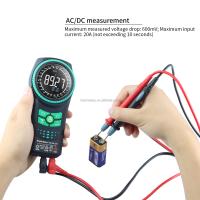 China Auto Range Digital Clamp Meter 600V TRMS NCV Diode Test Multimeter 20A for sale