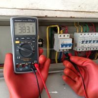 China 04A Clamp Meter AC DC Digital Voltmeter 20000 Counts True RMS Multimeter with Diode Continuity Test for sale