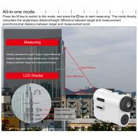 China 6X Laser Rangefinder 1000m Hunting Golf Range Finder with Slope Speed Measurement for sale