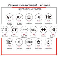 China Multimeter Testeur Electricien Voltmeter Numerique Multimetro Tester Smart Digital Multimeters for sale