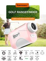 China 1200m Mini Golf Rangefinder for Women Children 6.5X Laser Range Finder Outdoor Sport for sale