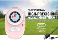 China 1200m Mini Golf Rangefinder for Women Children 6.5X Laser Range Finder Outdoor Sport for sale