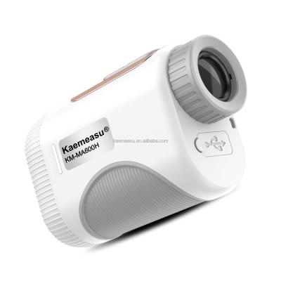 China Mini Golf Rangefinder 1000m Laser Distance Meter 6.5X Magnification Slope Golf Launch Monitor for sale