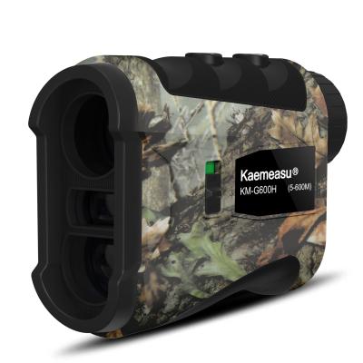 China Camouflage Digital Laser Rangefinder 1000m 6X Magnification Hunting Golf Range Finder for sale