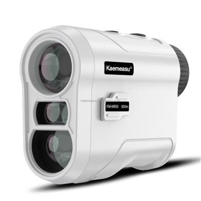 China 1000m Laser Range Finder with Slope Switch 6X Magnification Rechargeable Golf Distance Meter for sale