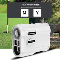 China 1000m Laser Range Finder with Slope Switch 6X Magnification Rechargeable Golf Distance Meter for sale