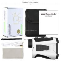 China 800m Golf Rangefinder Laser Range Finder 6.5X Magnification USB Rechargeable Hunting Diastimeter for sale