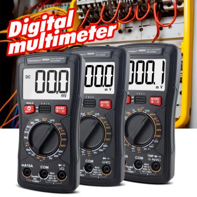 China Digital Multimeter 600V AC DC NCV Diode Test Continuity Buzzer True RMS for sale