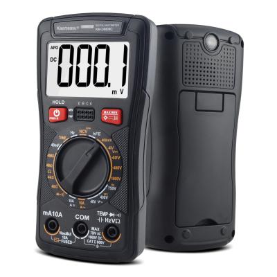 China Digital Mini Multimeter 1000V 40mF Multifunctional Tester for Resistance Continuity NCV True RMS for sale