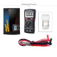 China Digital Mini Multimeter 1000V 40mF Multifunctional Tester for Resistance Continuity NCV True RMS for sale