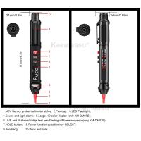China Mini Pen Digital Multimeter 6000 Counts NCV Non Contact Voltage Detection Tester AC DC 1000V for sale