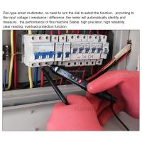 China Pen Digital Multimeter True RMS 6000 Counts NCV Non Contact Voltage Detection Tester for sale