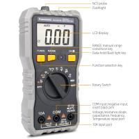 China Mini Digital Multimeter 6000 Counts True RMS Auto Range AC DC Voltage Current Tester for sale