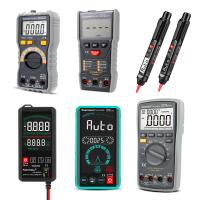 China OEM ODM Digital Multimeter 6000 Counts True RMS AC DC Voltage Capacitance Tester with Big Screen for sale