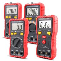 China OEM ODM Digital Multimeter 6000 Counts True RMS AC DC Voltage Capacitance Tester with Big Screen for sale