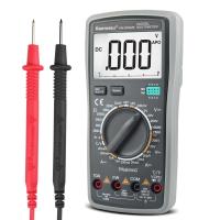 China High Precision 1000V Digital Multimeter True RMS LCD Voltmeter with Temperature Probe 20A for sale