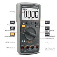 China Industrial High Precision Autorange Smart Digital Multimeter 1000V AC DC NCV True RMS for sale