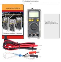 China Auto Range True RMS Digital Multimeter 6000 Counts NCV Bench Tester with Probe for sale