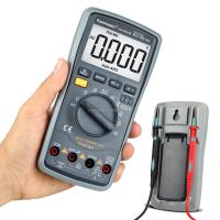 China 6000 Counts True RMS Digital Multimeter AC DC Voltage Current Resistance Capacitance 750V 10A for sale