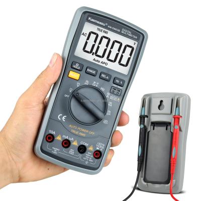 China 6000 Counts True RMS Digital Multimeter AC DC Voltage Current Resistance Capacitance 750V 10A for sale