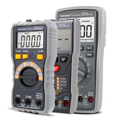 China 6000 Counts Auto Range Digital Multimeter 1000V DC 750V AC Portable Electric Tester for sale