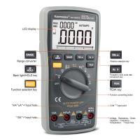 China ABS Electric Parts 04A 20000 Counts Auto Range Digital Multimeter with True RMS, AC/DC 1000V, Temperature Measurement for sale
