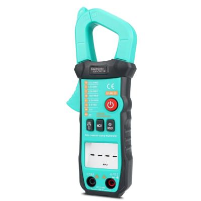 China KM-CM21E Intelligent Digital Clamp Meter 1000V True RMS Multimeter with NCV Detection 6000 Counts for sale