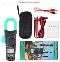 China Aneng 6000 Counts AC/DC Digital Clamp Multimeter with 20mm LCD Display and 15-Second Backlight for sale