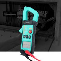 China 600A True RMS Digital Clamp Meter with Auto-range Voltage, NCV Detection and 1kHz Frequency Measurement - KM-CM21E Model for sale